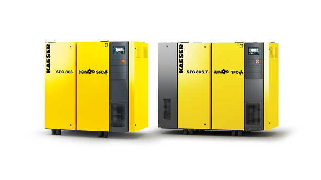 40 HP Rotary Screw Air Compressors | Kaeser Compressors